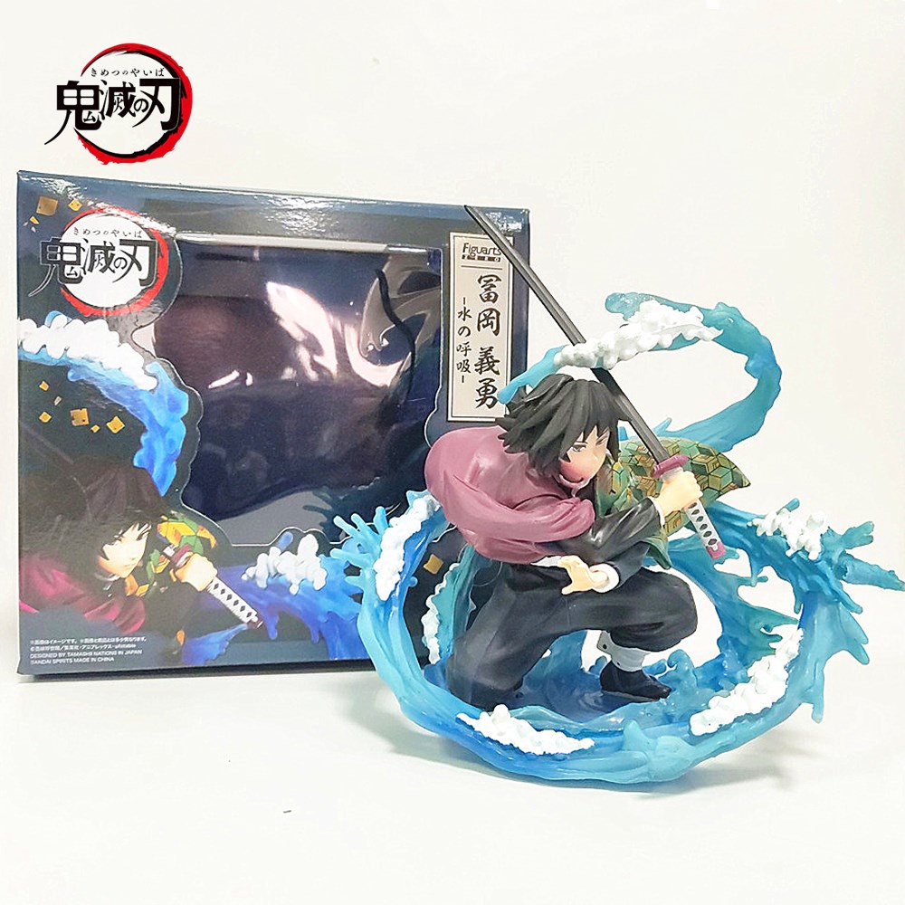 Demon Slayer Giyuu Tomioka Action Figure Respiração De Água PVC Anime ...