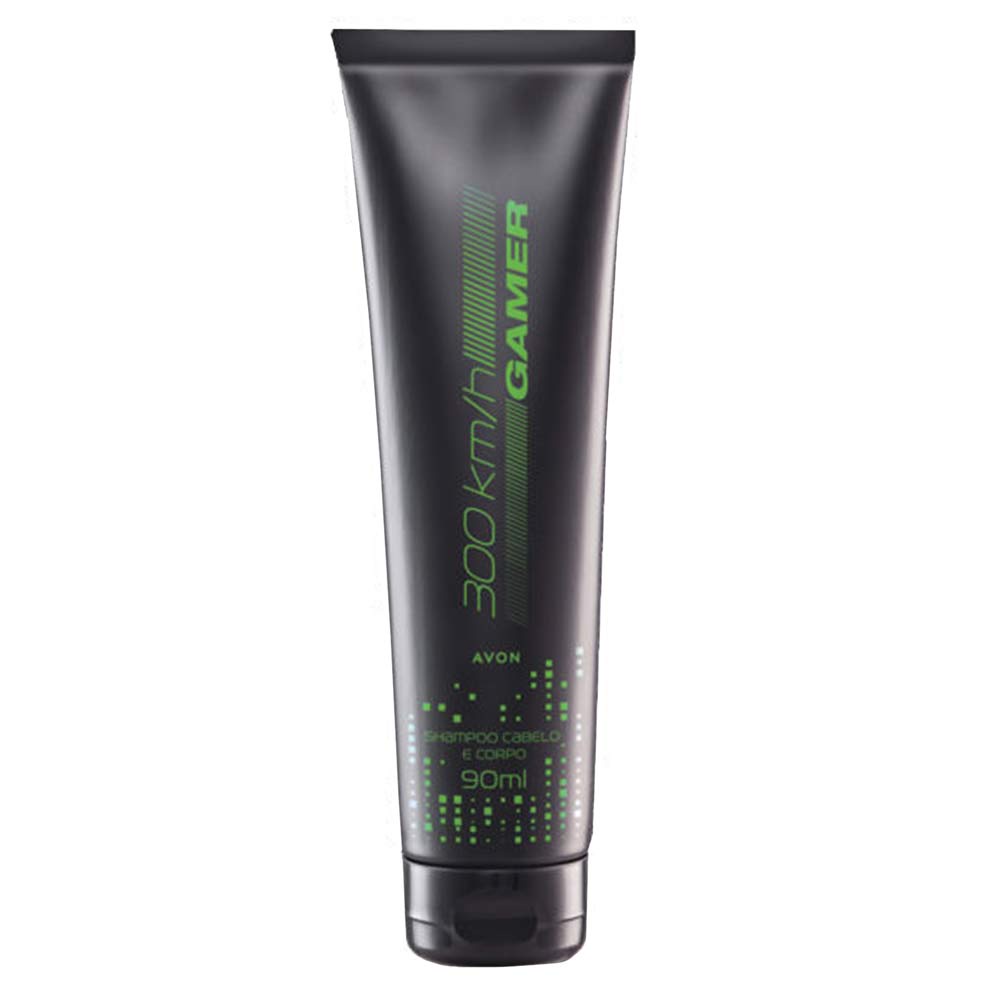 Avon 300km/h Gamer Shampoo Cabelo e Corpo 90ml | Shopee Brasil