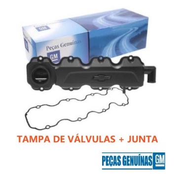 Tampa de válvulas com Junta Original GM, 24582667 | Shopee Brasil