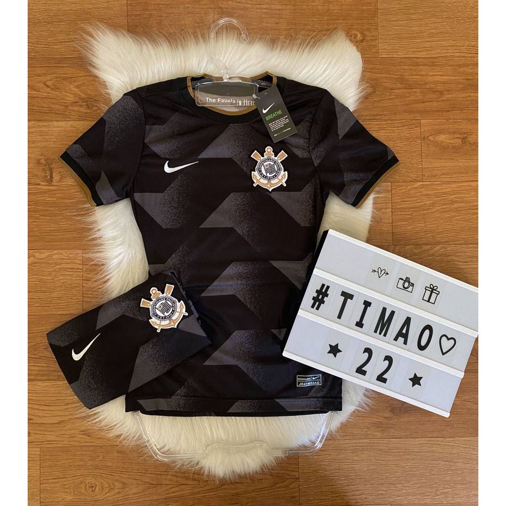 Baby Look de Time de Futebol Corinthians - Moda Feminina 2022 Confira ...