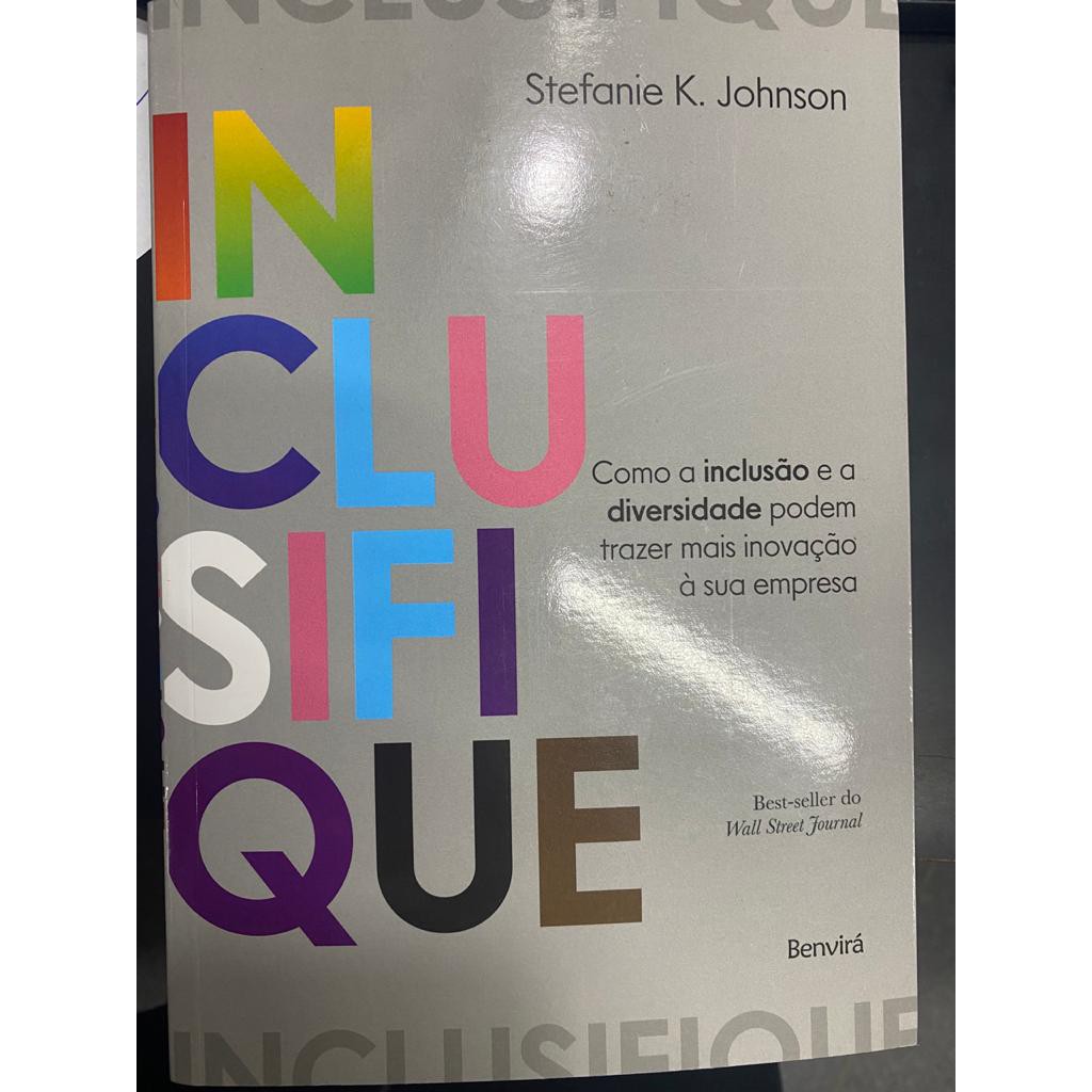 Livro novo - Inclusifique - Stefanie K Johnson | Shopee Brasil