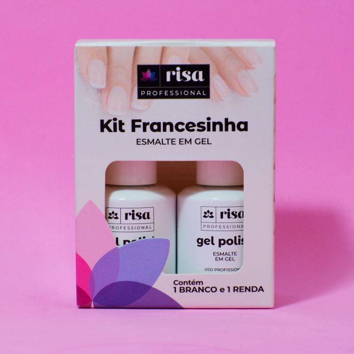 Kit Francesinha 2 unidades RISA (Branco + Renda) | Shopee Brasil