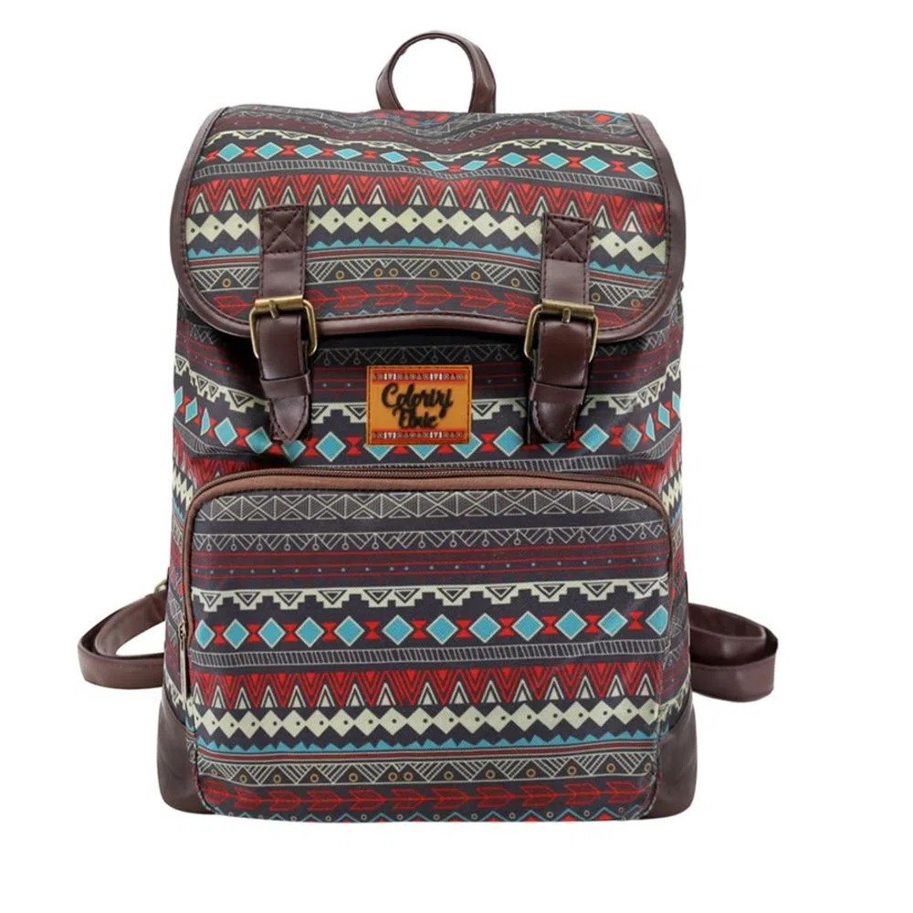 Mochila Hippie Chic Etnic | Shopee Brasil