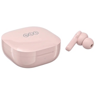 Fone QCY T13 Rosa Pink Bluetooth 5.1 Touch TWS ENC Bateria 8h No Brasil ...