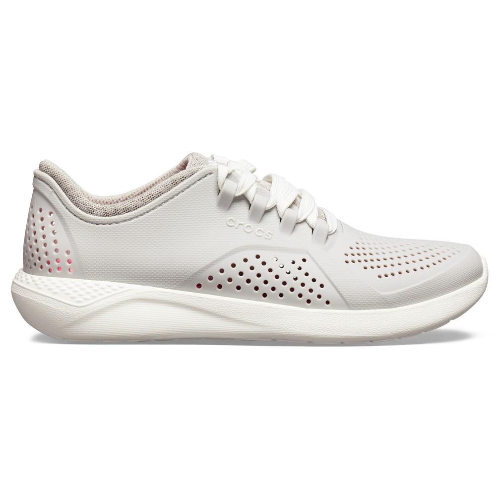 Tenis crocs literide pacer w pearl white | Shopee Brasil