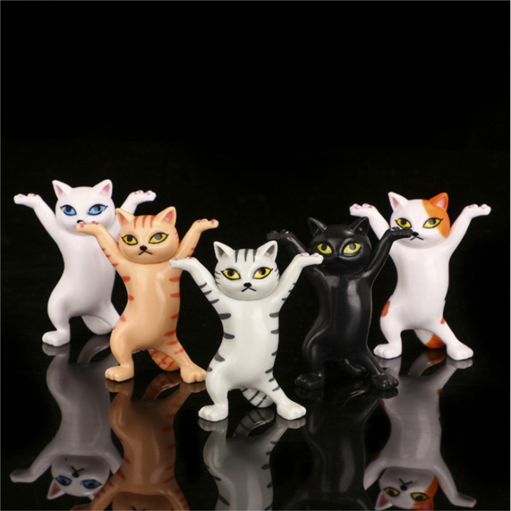 5 Types Of Japanese Dancing Cat Figures Anime And Enchanting Kitty Toy ...