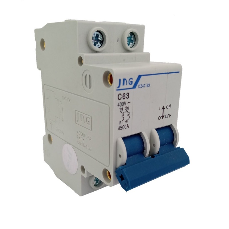 Disjuntor Bipolar De 100a Curva C - Hyjb2 Jng | Shopee Brasil