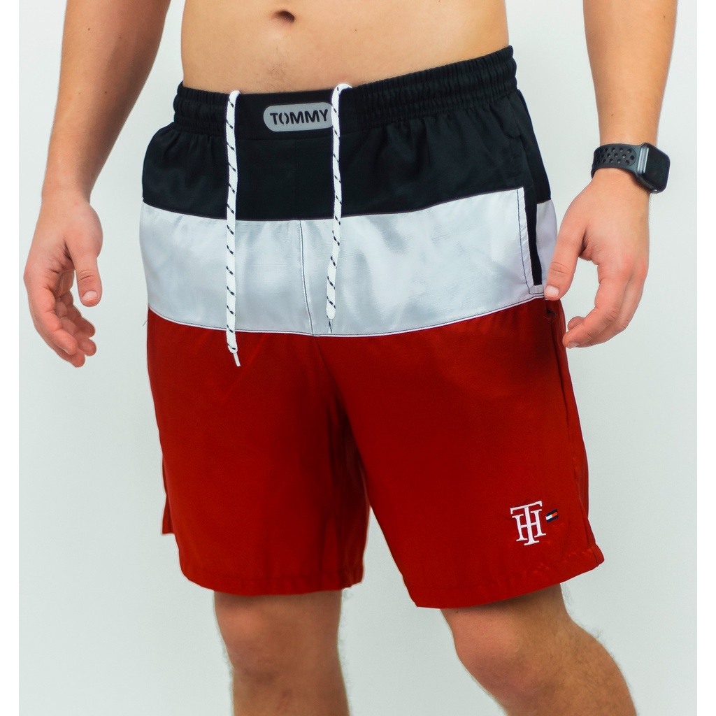 Short Masculino 3 Cores Tactel Logo Refletível | Shopee Brasil
