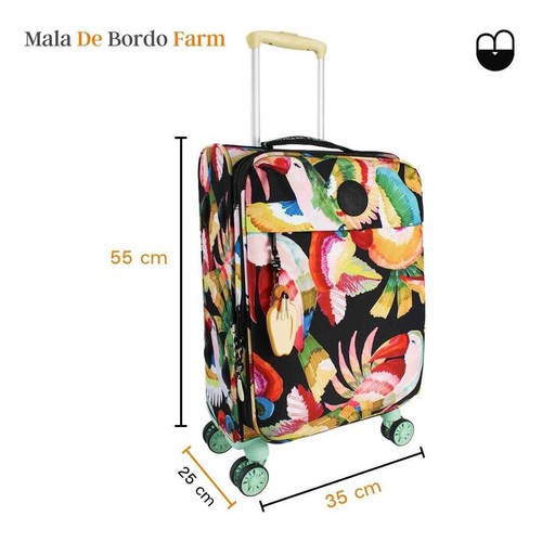 Mala Farm Dança dos Tucanos P - nova | Shopee Brasil