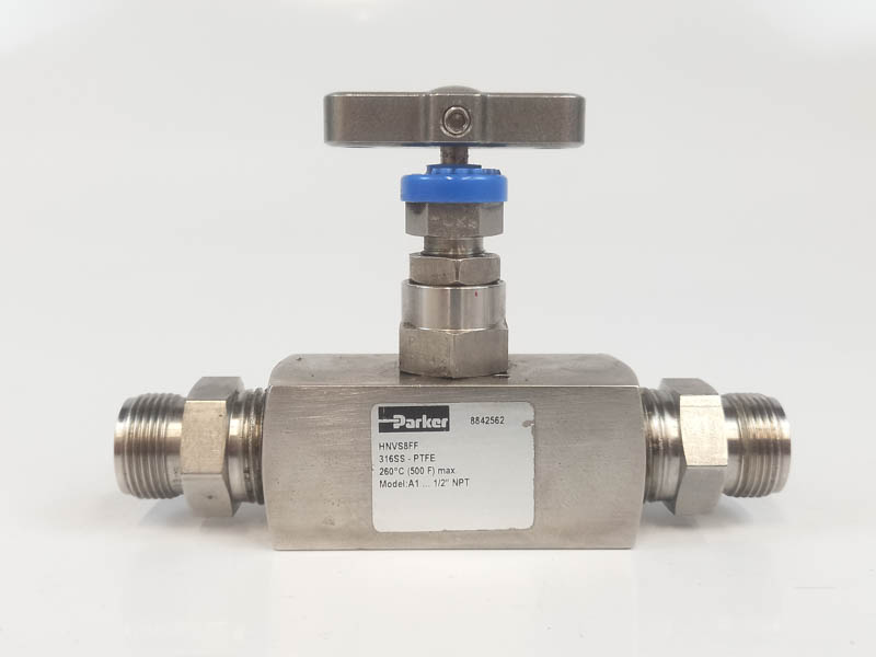 VALVULA DE AGULHA PARKER HNVS8FF 1/2 NPT 414 BAR 6000 PSI | Shopee Brasil