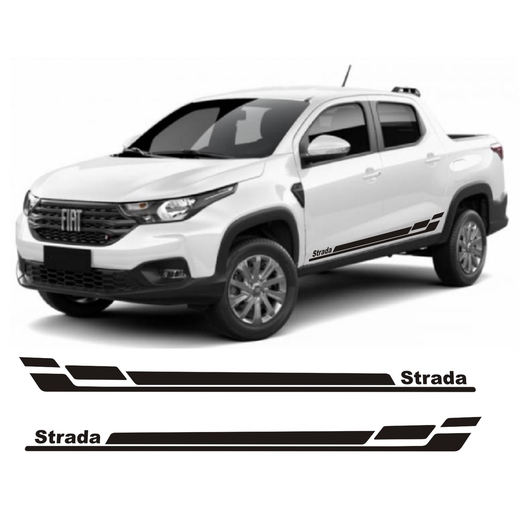 Faixa Nova Strada 2021 FRi2 Adesivo Lateral Dupla E Plus Fita | Shopee ...