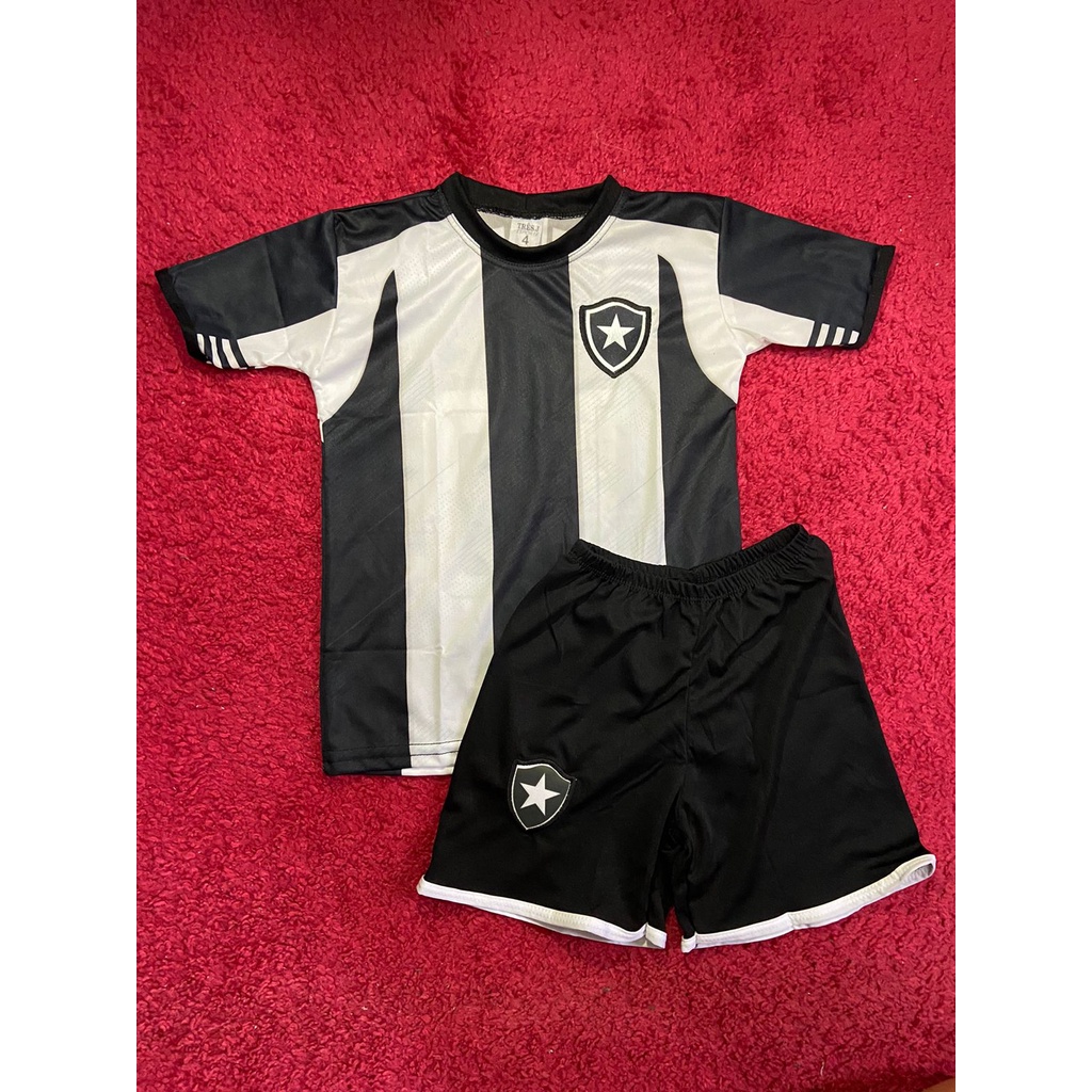 Camisa camiseta de time Conjunto do Botafogo Infantil ENVIO IMEDIATO ...
