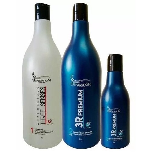 KIT PROGRESSIVA 3R PREMIUM - SENSATION | Shopee Brasil