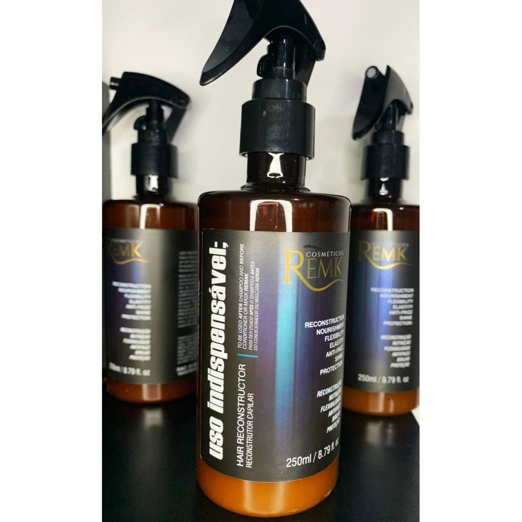 Uso Indispensável - Reconstrução Capilar Hidratante Remk | Shopee Brasil