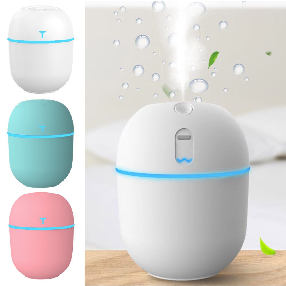 Portable Home Air Atomizer Night Light Office Desktop Humidifier Large ...