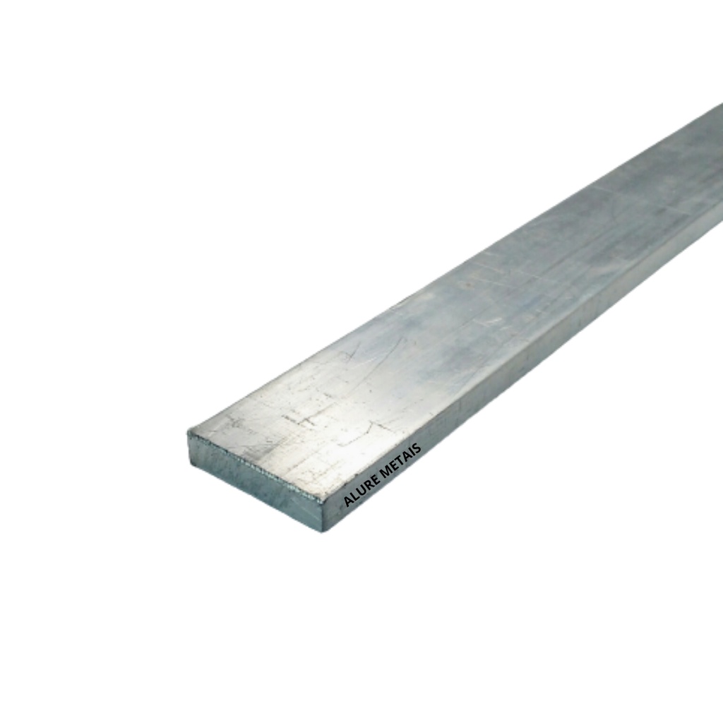 Barra Chata Alum nio 3 4 X 1 4 19 05mm X 6 35mm Com 65cm Shopee Brasil