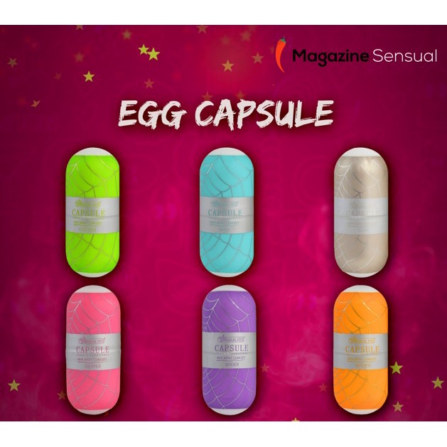 Capsule Egg Masturbador Magical Kiss Masculino - Escorrega o Preço
