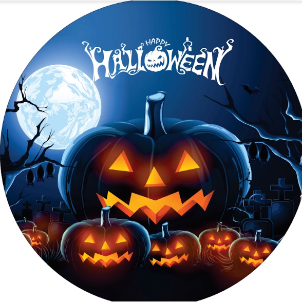 Capa Painel Halloween Sublimado Veste Fácil | Shopee Brasil