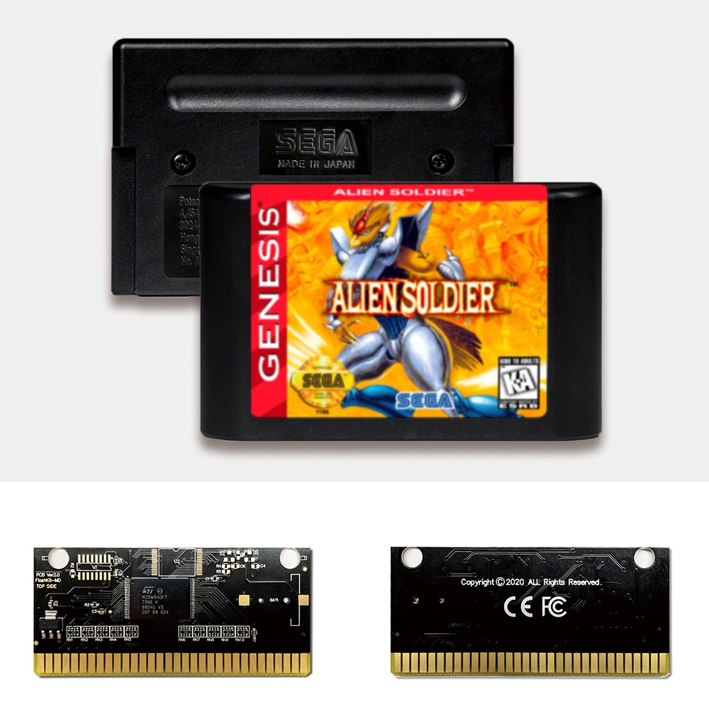 Alien Soldier Cartucho Paralelo Mega Drive | Shopee Brasil