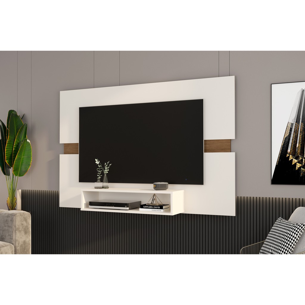 Painel P/ Tv Ate 50 Polegadas Sala Mark | Shopee Brasil