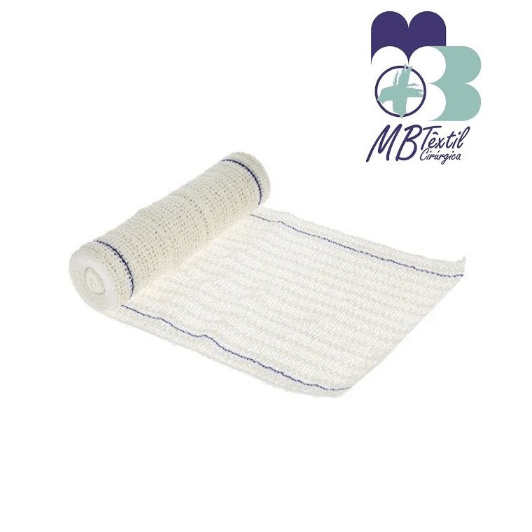 Atadura De Crepom 13 Fios Mb Textil 10cm X 1,80 M Pct C/ 12 Unidades | Shopee Brasil