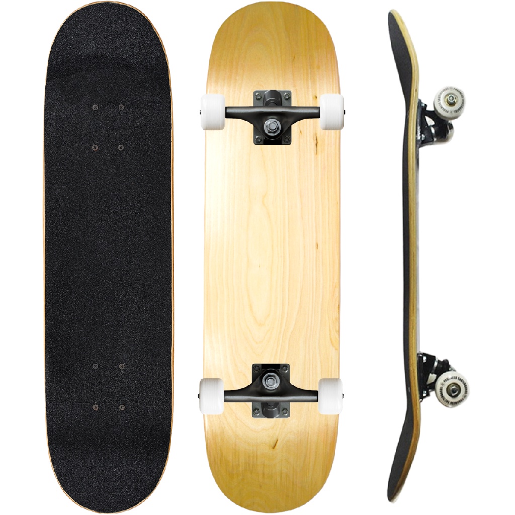 Skate Completo Shape Liso Semi Profissional e Iniciante Street | Shopee ...