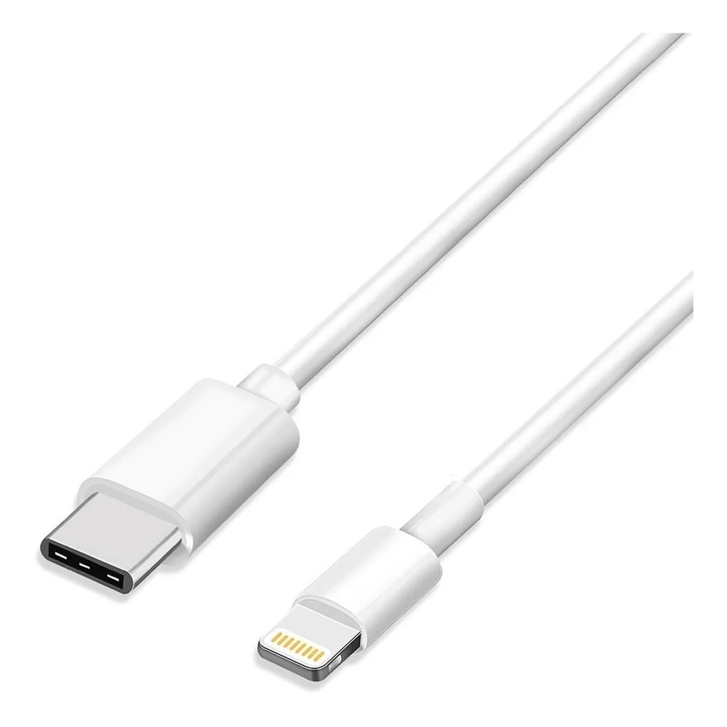 Cabo iPhone Apple Lightning Usb-c Tipo C 1 Metro | Shopee Brasil
