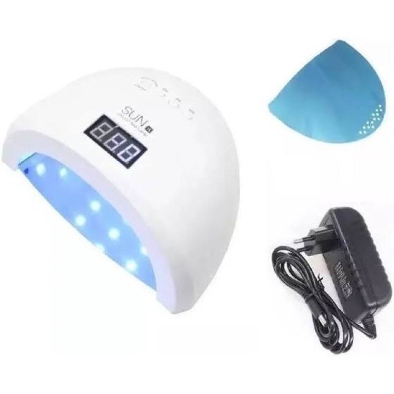 Cabine Sun 1F Uv/Led Bivolt 48w com Sensor Digital | Shopee Brasil