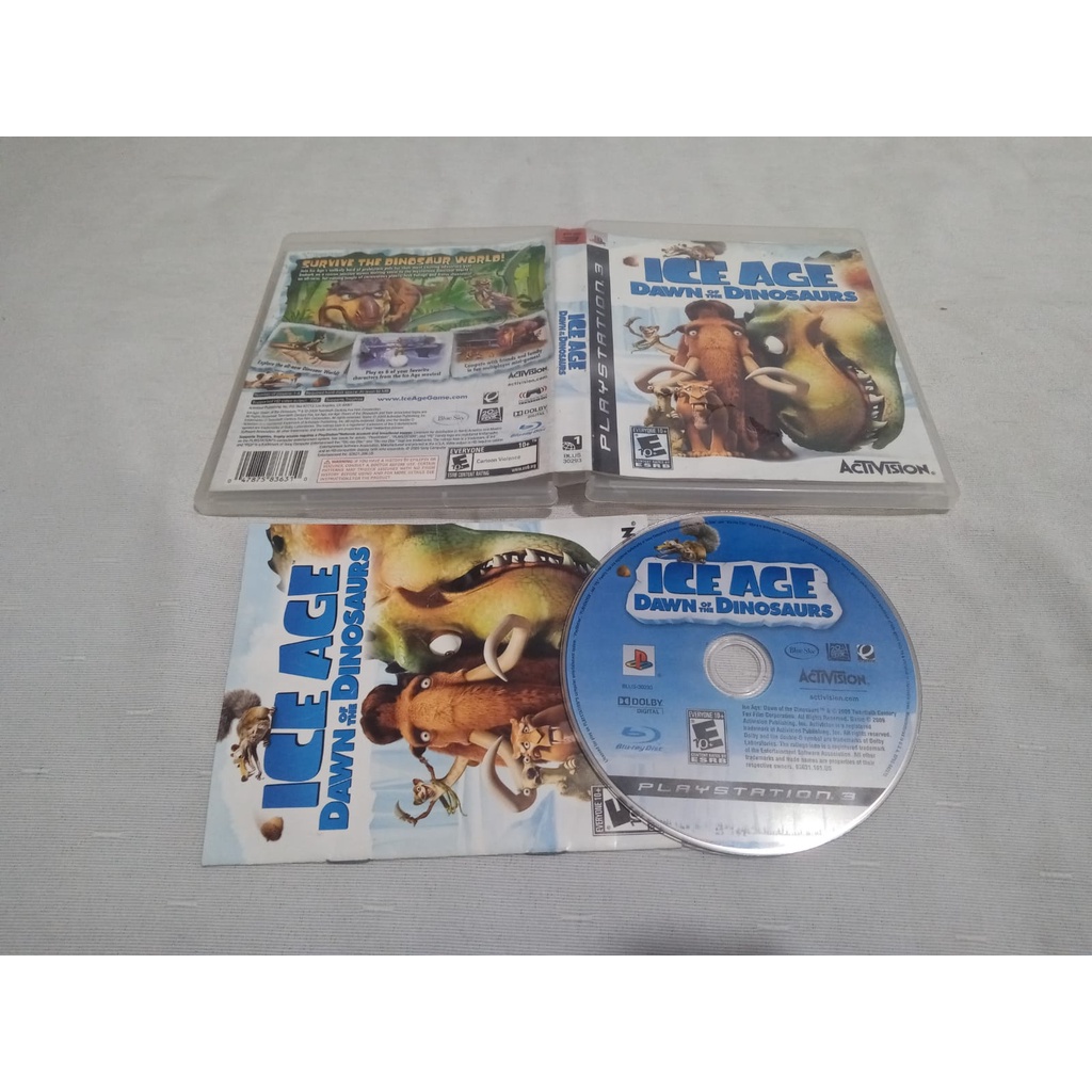 Ice Age Dawn Of The Dinosaurs Ps3 | Shopee Brasil