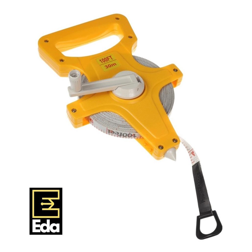 Trena Metrica Longa Fita Fibra de Vidro Comprida Grande 30 Metros ...