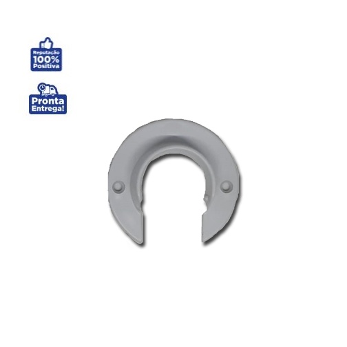 Flanges (roseta) 19mm Pvc - Par (diversas Cores) - Cortinas | Shopee Brasil