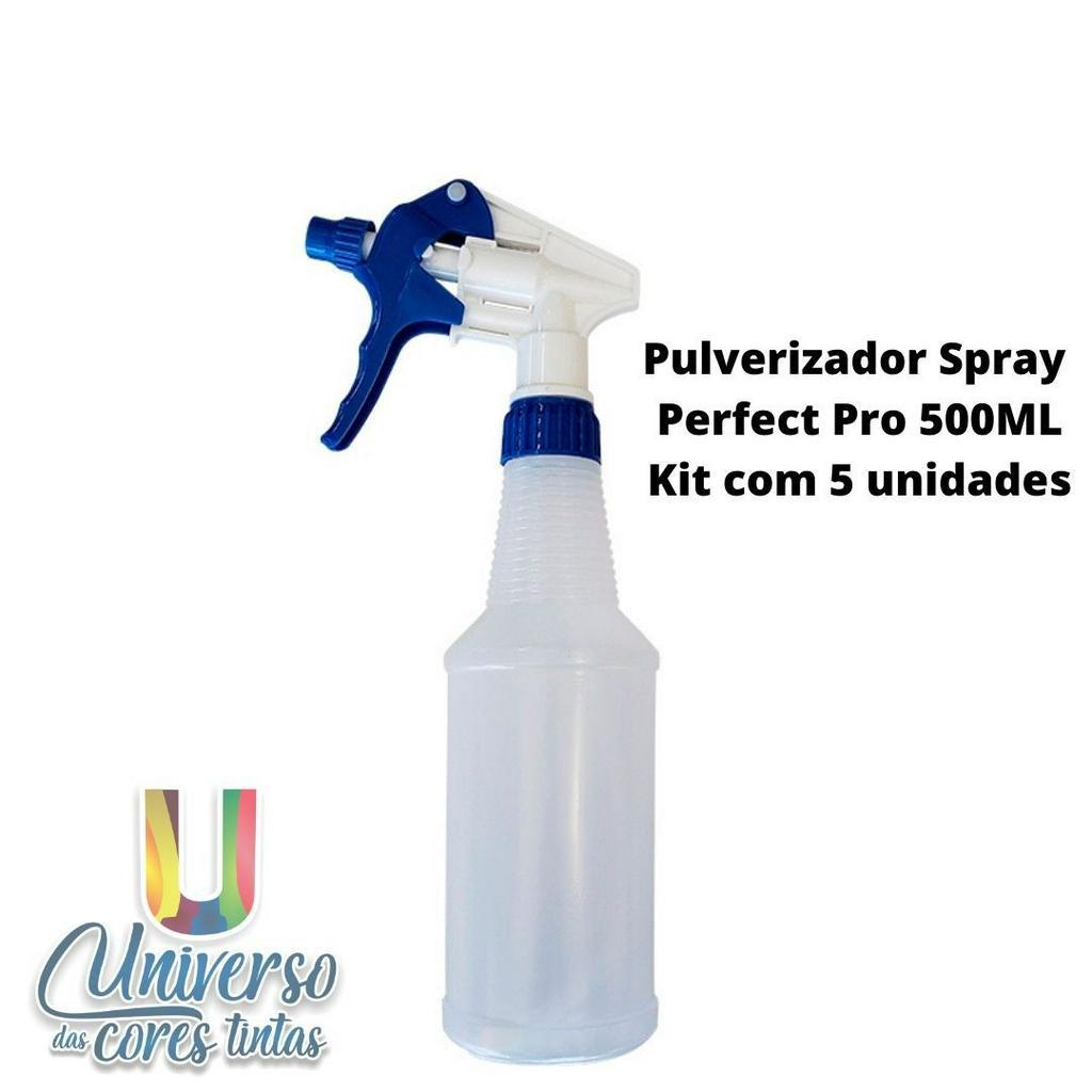 Pulverizador Spray Perfect Pro 500 ML (Kit com 5 Unidades) | Shopee Brasil