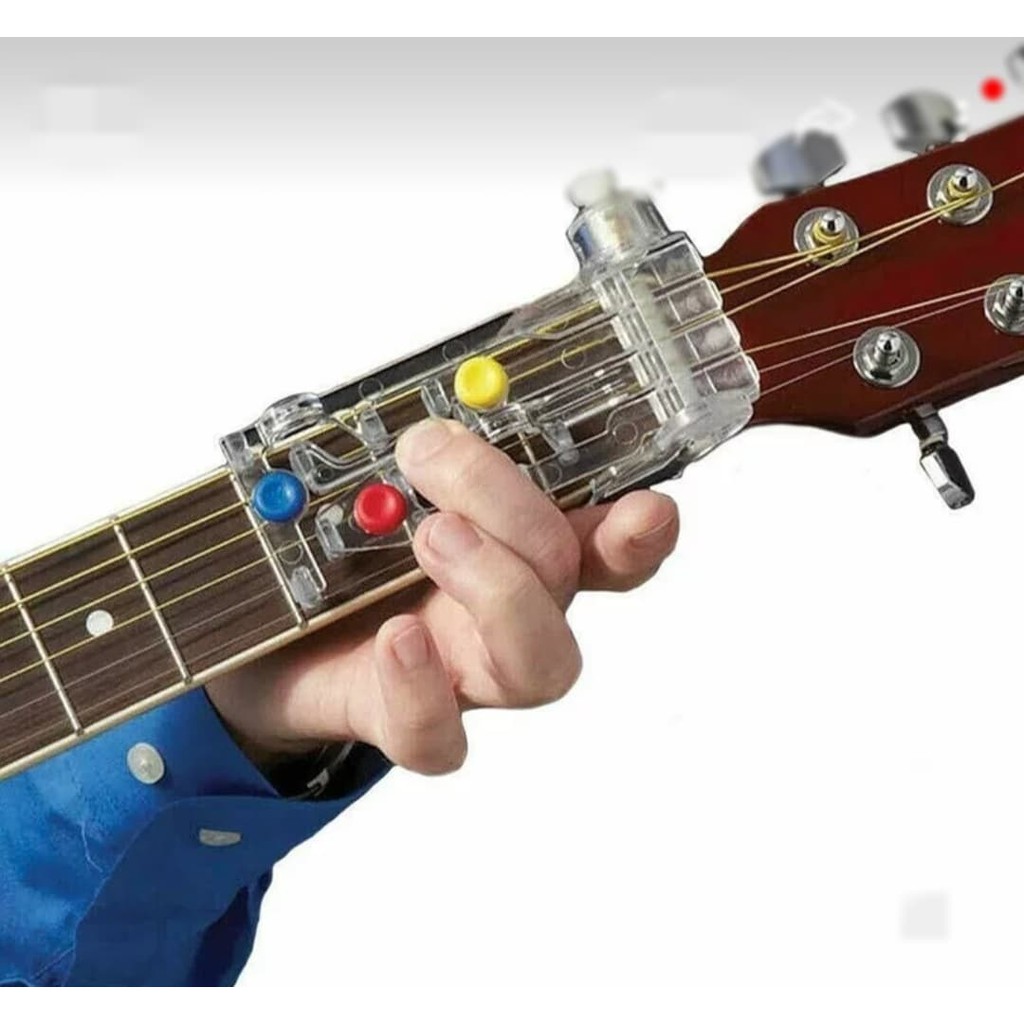 Auxiliar de acordes guitarra e violão 2.0 faz 4 acordes com apenas 1 ...