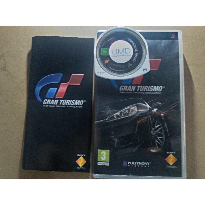 Jogo Psp Umd Gran Turismo The Real Driving Simulator | Shopee Brasil