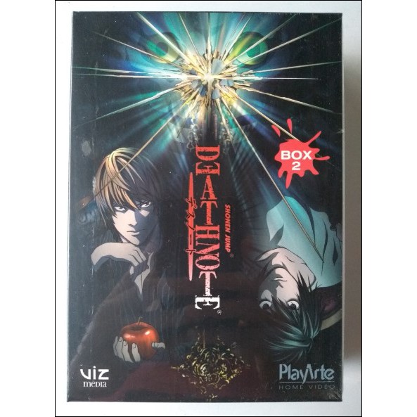 DVD Box - Death Note: Box 2 (Novo - Lacrado) | Shopee Brasil