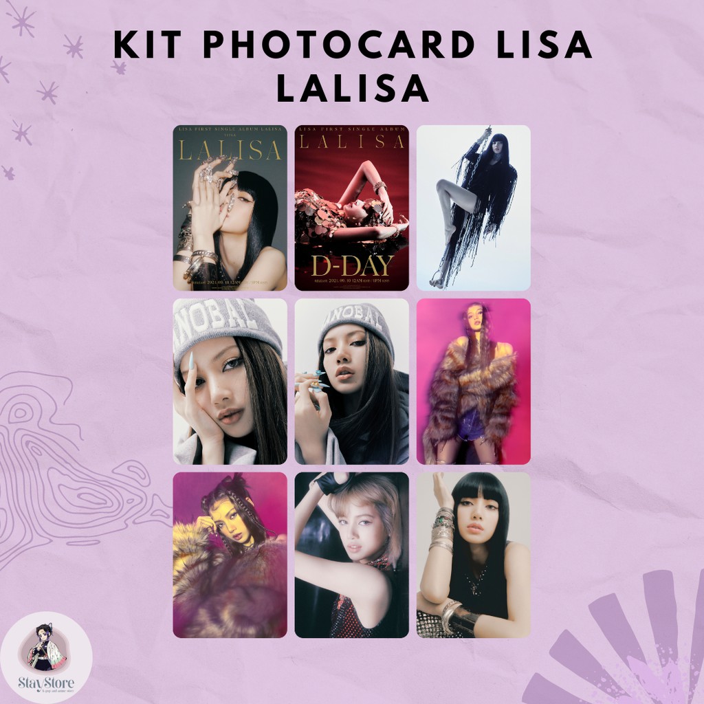 Kit Photocard Lisa "Lalisa" K-Pop 9x7cm KPop | Shopee Brasil