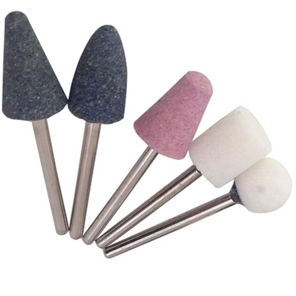 Jogo De Pontas Montadas Esmeril Micro Retifica Tipo Dremel | Shopee Brasil