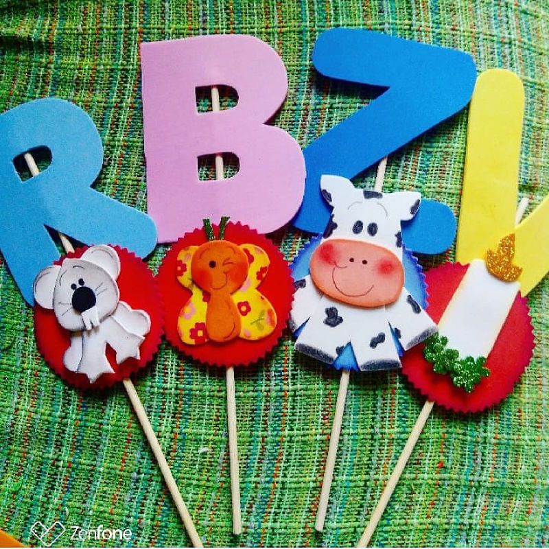 alfabeto no palito com figuras | Shopee Brasil