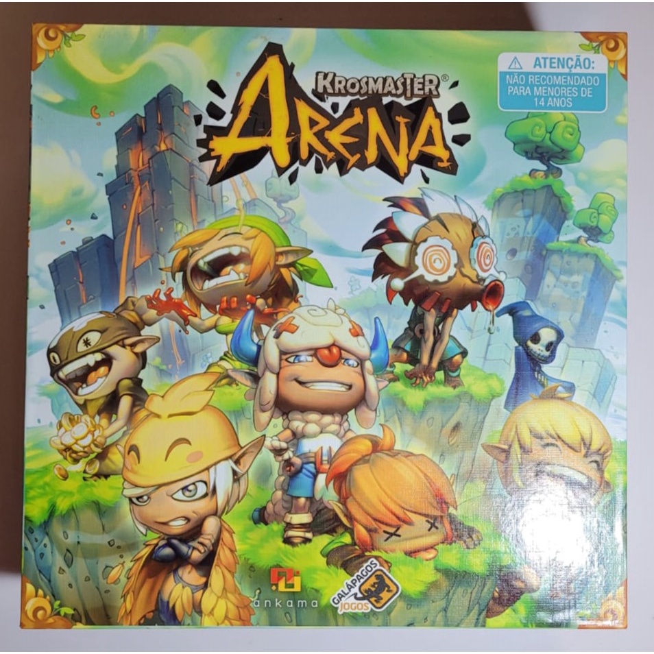 JOGO DE TABULEIRO Krosmaster Arena COMPLETO + 5 Dofus Temp.2 [SEMI-NOVO ...