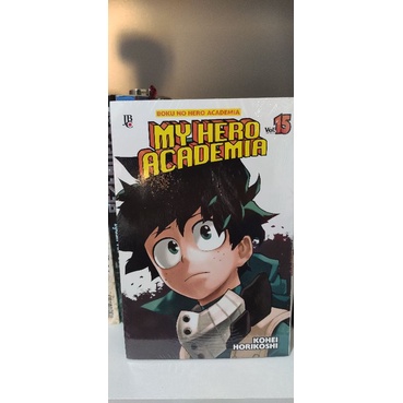 mangá My hero academia vol. 15 mangá | Shopee Brasil