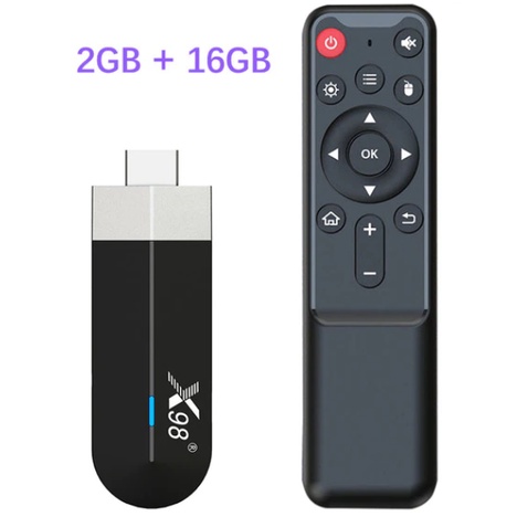 Mini Tv Stick Android 11 2GB Ram/ 16GB Wifi Dual Band | Shopee Brasil