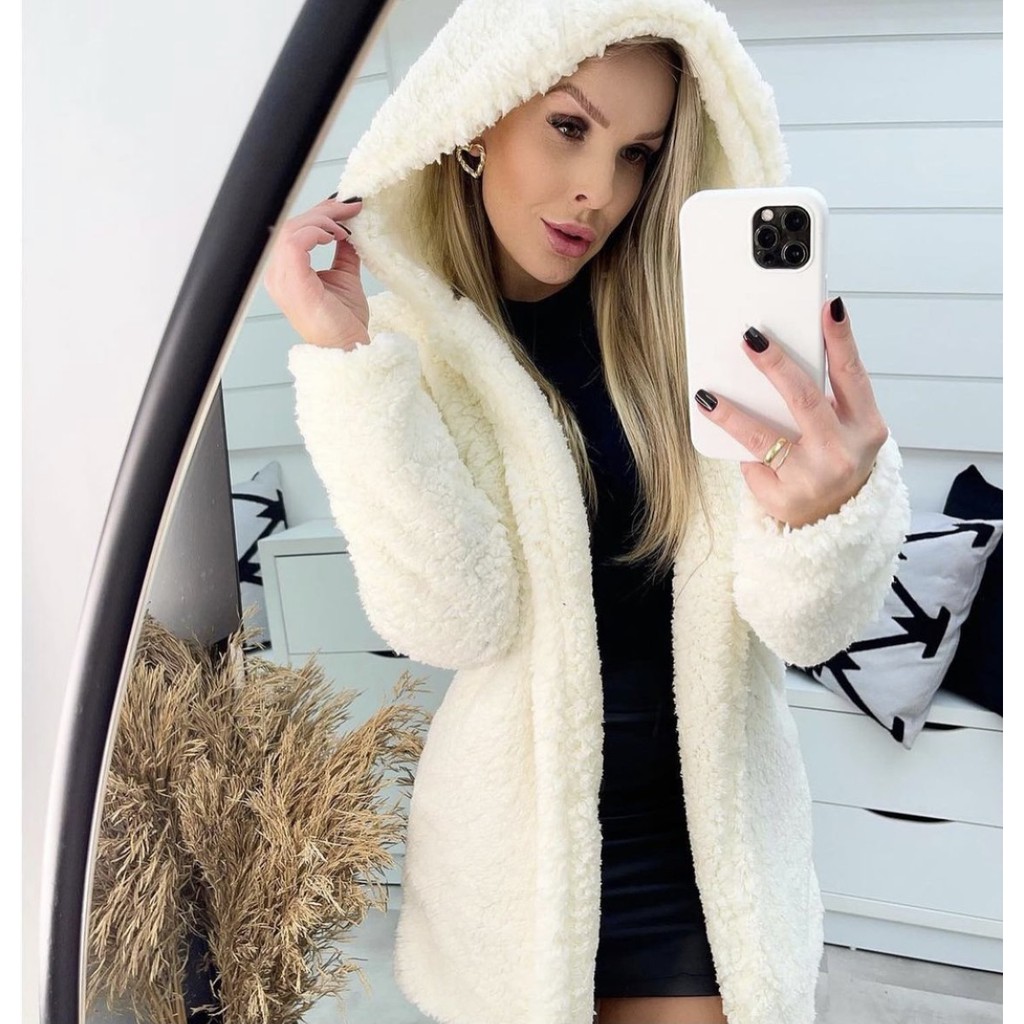 Casaco Teddy Bear | Shopee Brasil