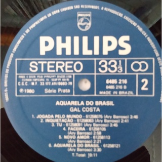 Disco de vinil capa dupla - GAL Costa ,Aquarela do Brasil -ano-1980. | Shopee Brasil