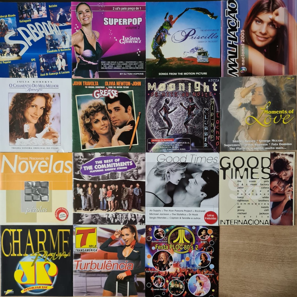 Encarte Folheto Completo CD música - Trilha Sonoras Novelas Filmes ...