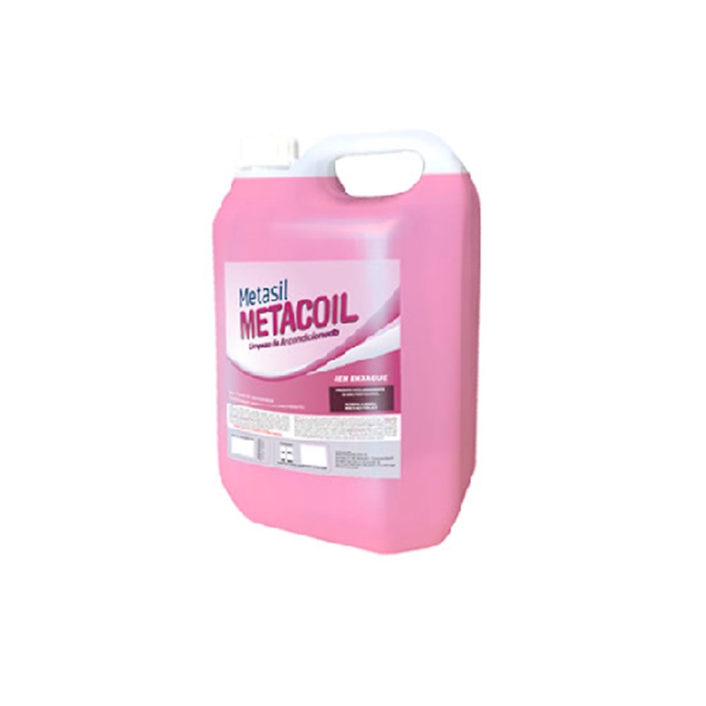 Metasil Metacoil Limpeza Ar Condicionado S/ Enxague 5 Litros | Shopee ...