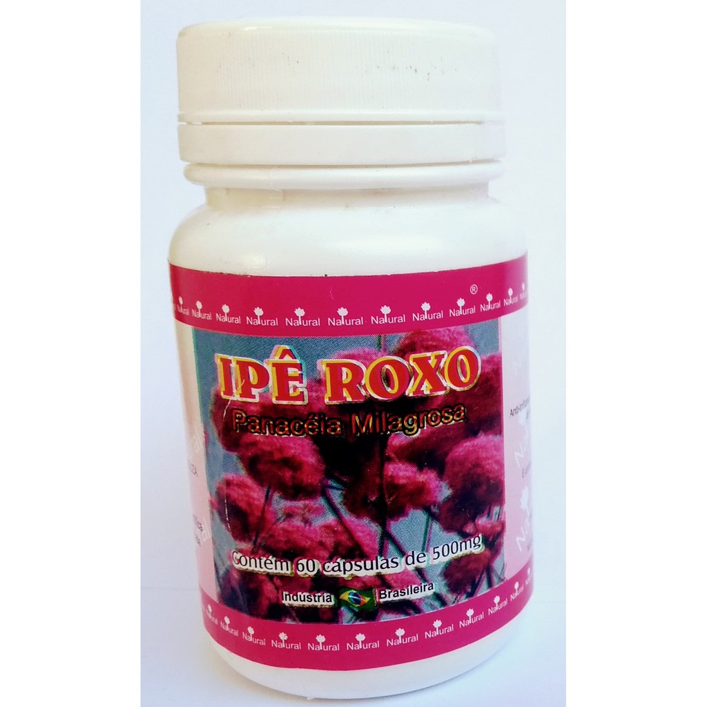 Ipê Roxo cápsulas anti-inflamatório, antibiótico, antitumoral e ...