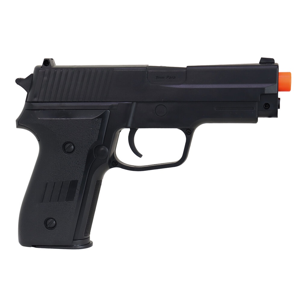 Pistola De Airsoft Spring Rossi Vigor P226 6mm - Corre Que Ta Baratinho
