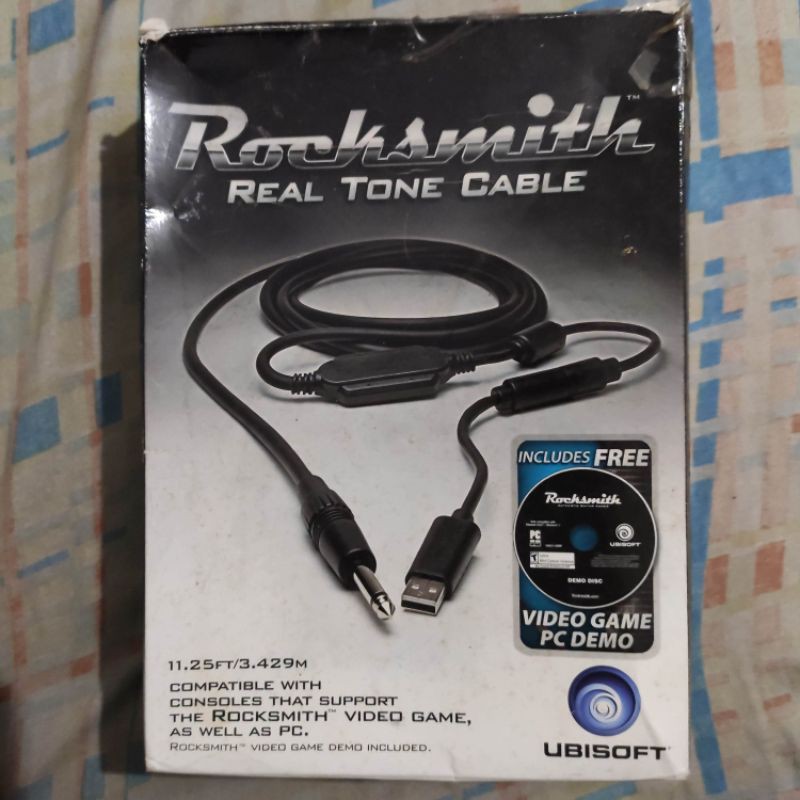 Rocksmith Real Tone Cable Cabo Ps3 Ps4 Xbox One Xbox 360 Pc - Corre Que ...