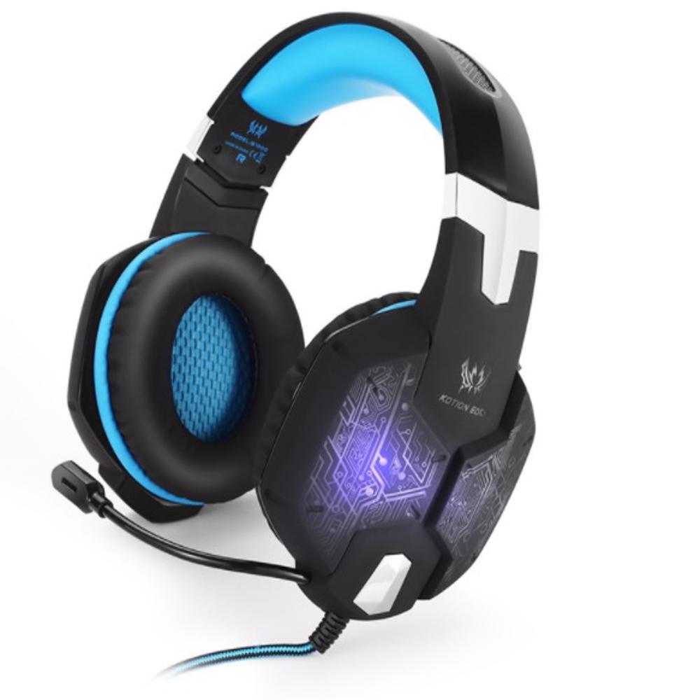 Headset Gamer Modelo G1000 Alta Potência - Blue | Shopee Brasil