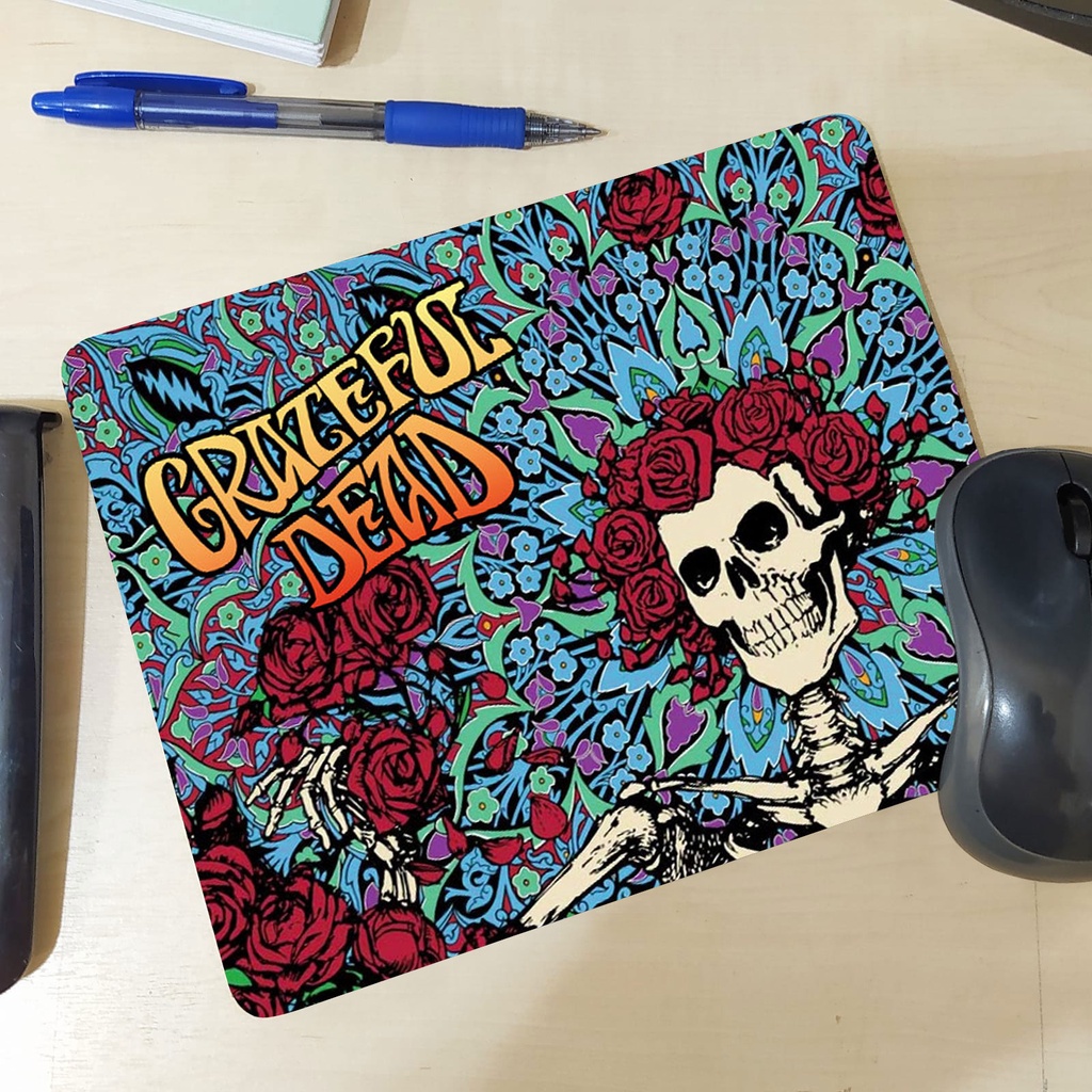 Mouse Pad Banda Grateful Dead Skull01 | Shopee Brasil
